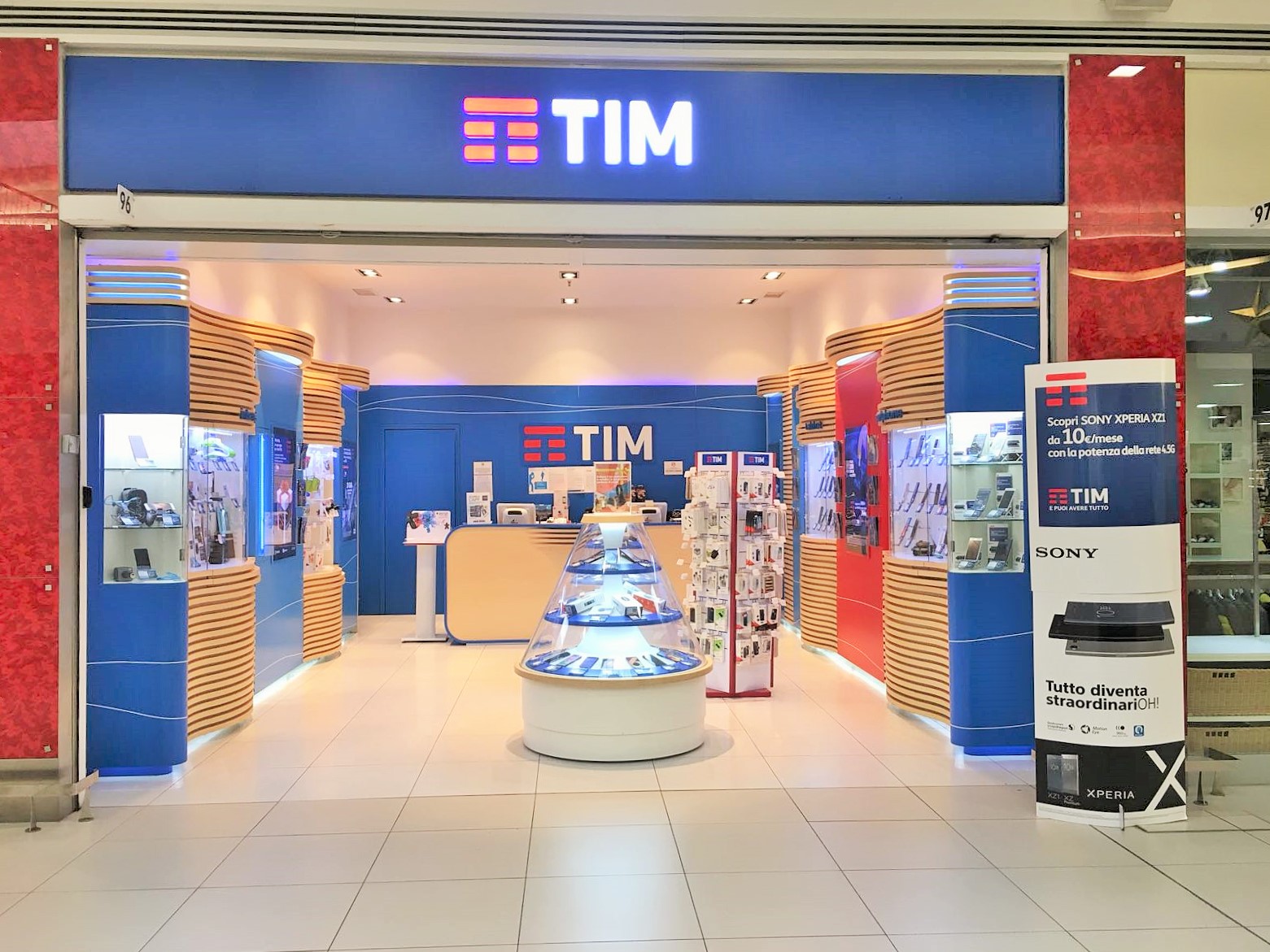 Negozio TIM - Centro Commerciale Le Porte di Napoli - Afragola, Campania