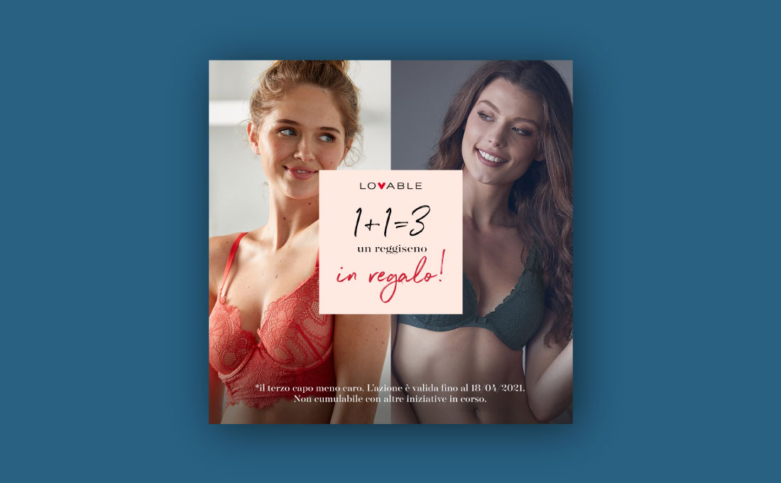 Promozione Lovable - Centro Commerciale Le Porte di Napoli - Afragola, Campania