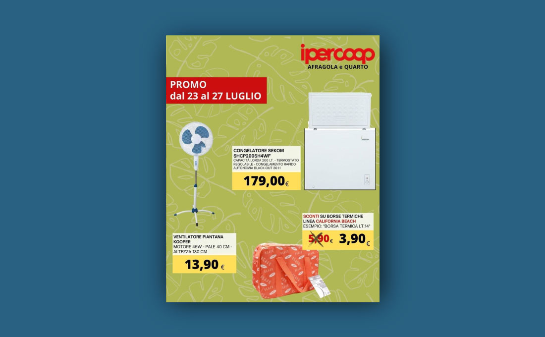 Offerte Ipercoop Luglio - Centro Commerciale Le Porte di Napoli - Afragola, Campania