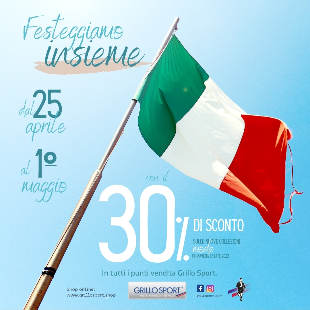 25 aprile Grillo Sport - Centro Commerciale Le Porte di Napoli ...